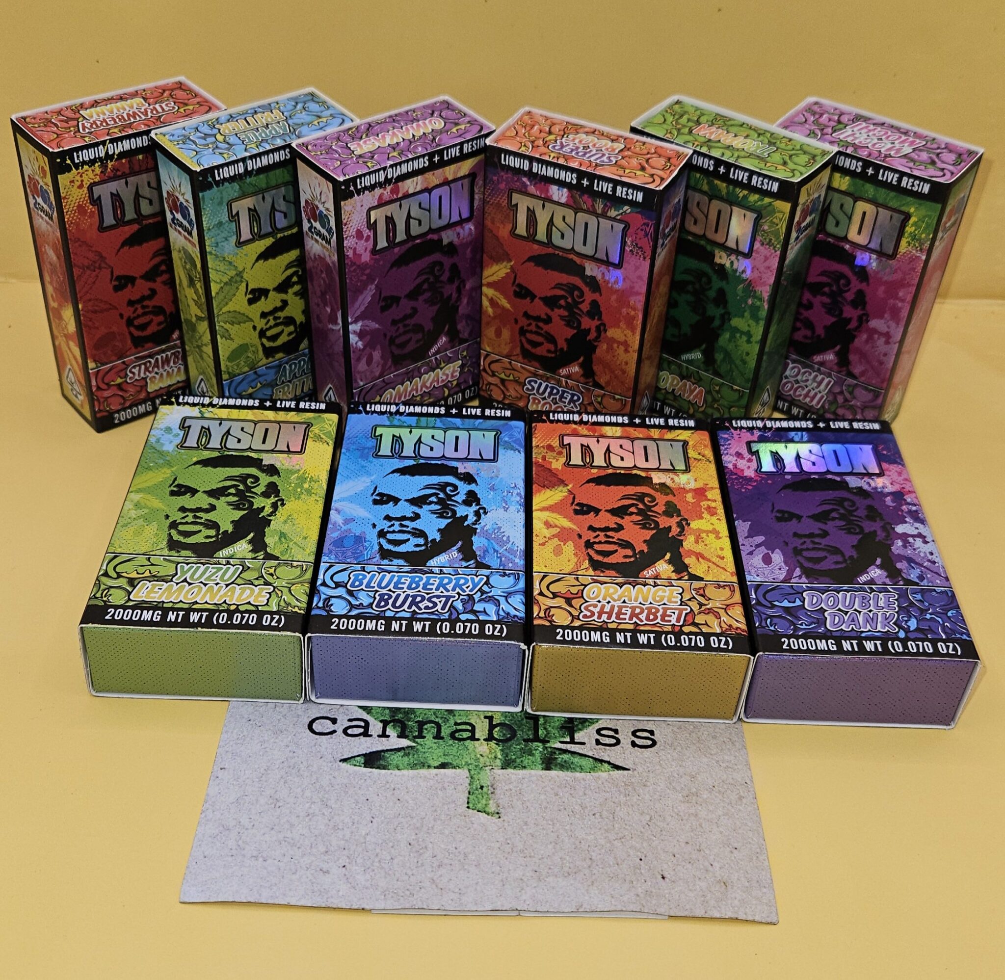 Tyson 2G Carts – Cannabliss Creations Inc.