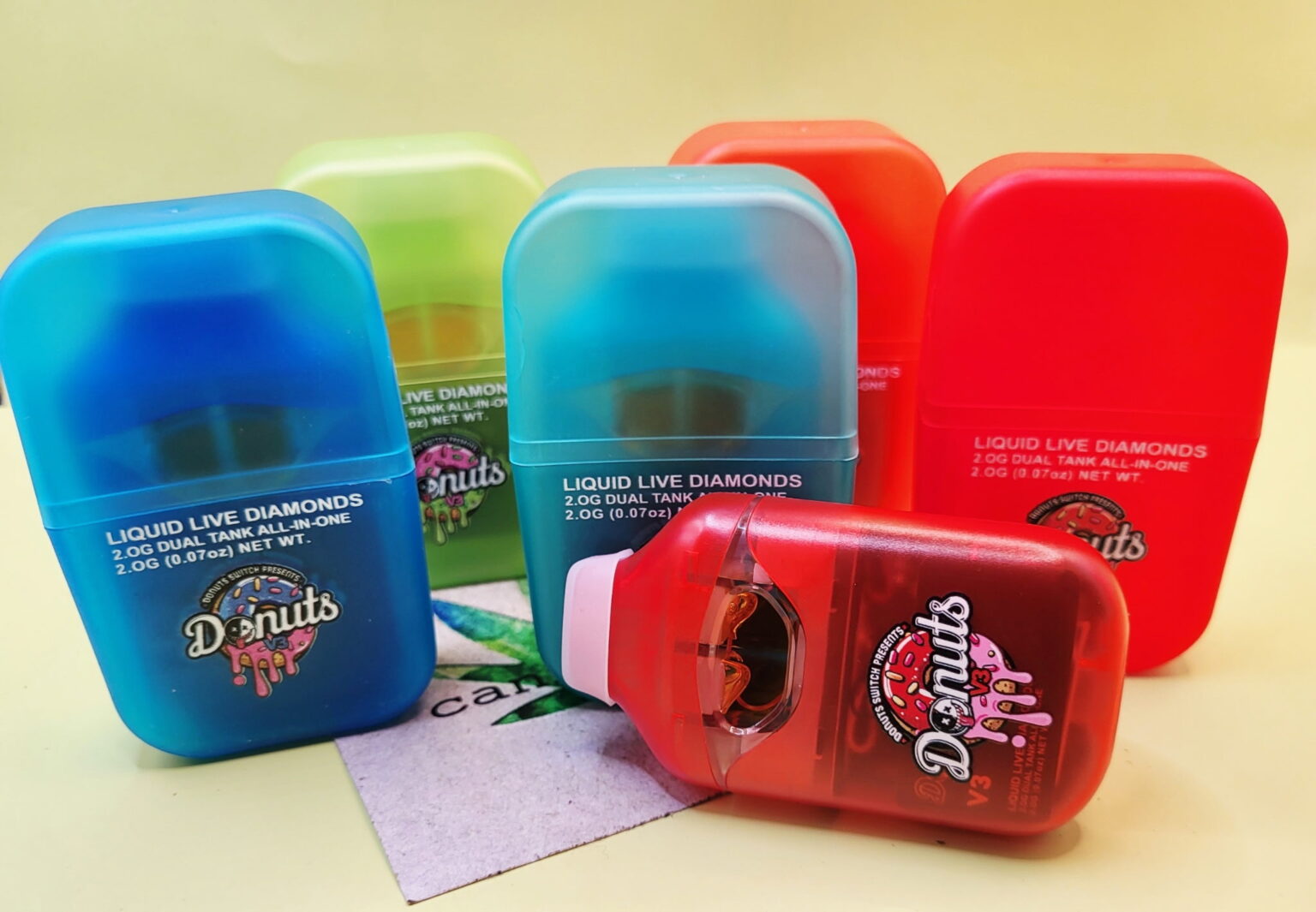 Donuts 2g Liquid Diamonds Live Resin Cart – Cannabliss Creations Inc.