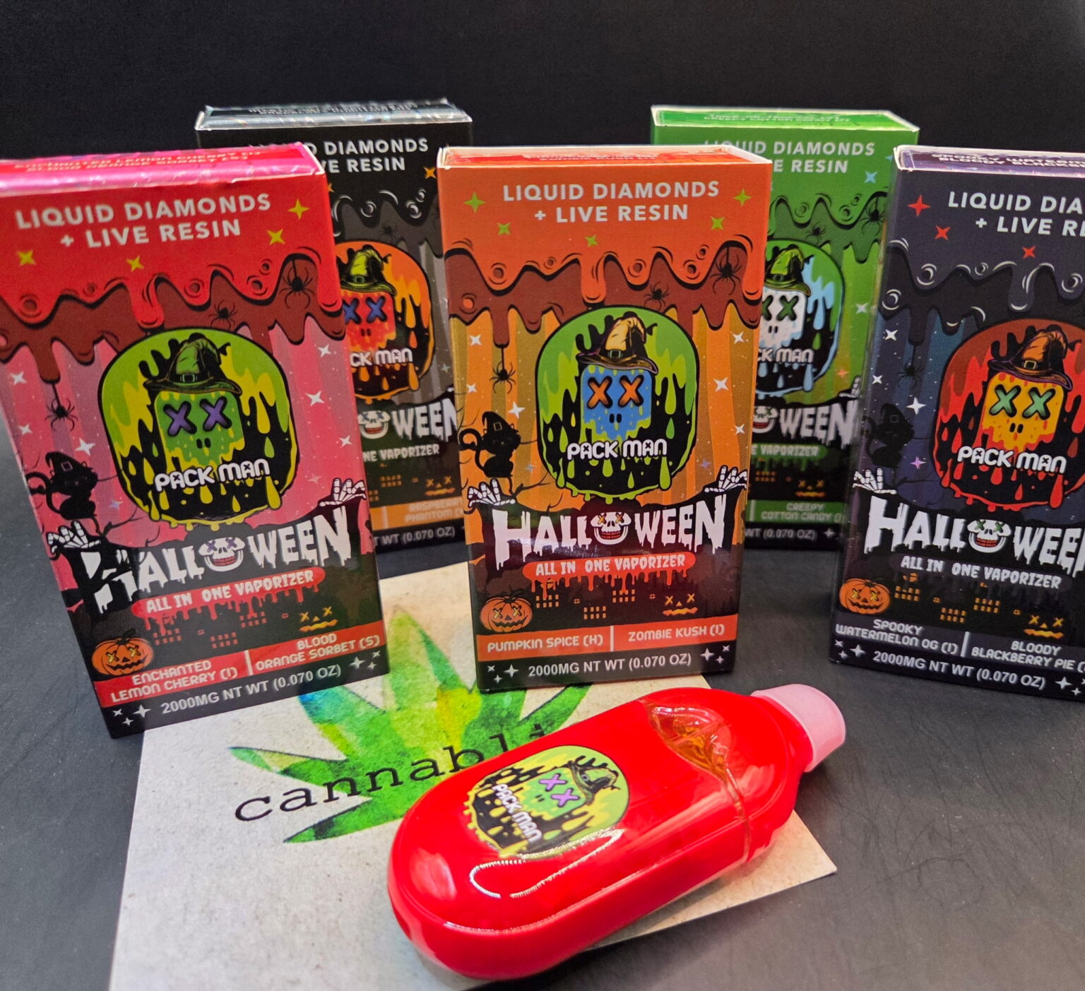 Packman Halloween Switch Carts – Cannabliss Creations Inc.